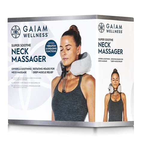 Gaiam Wellness Super Soothe Neck Massager Gaiam