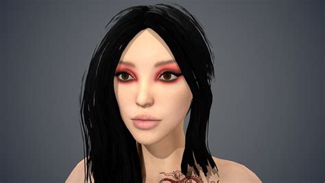 Free Blender Nude Woman Models Turbosquid