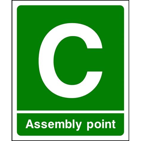 Kpcm C Assembly Point Sign Made In The Uk