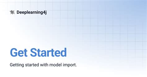 Get Started En 100 Beta6 Deeplearning4j