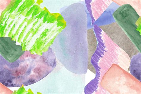 Random Graphic Collage Elements Abstract Modern Geometric Paper