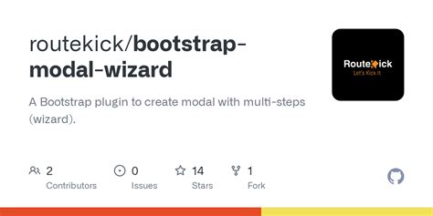 Github Routekickbootstrap Modal Wizard A Bootstrap Plugin To Create Modal With Multi Steps