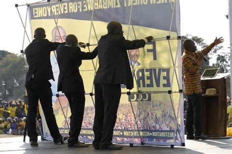 Zimbabwes Opposition Leader Tells Ap Intimidation Is Forcing Voters To