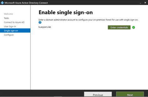 Configuring Sso Between Active Directory And Azure Using Pass Through Authentication 4sysops