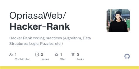 Github Opriasawebhacker Rank Hacker Rank Coding Practices Algorithm Data Structures Logic