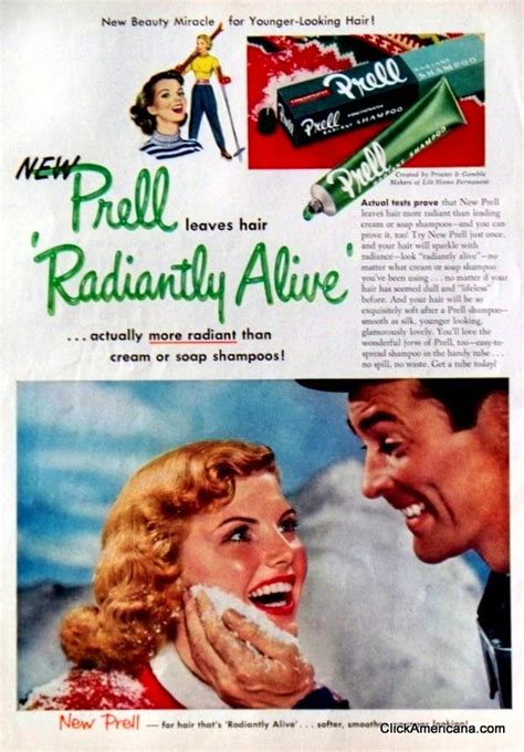 Do You Remember Bright Green Prell Shampoo Click Americana