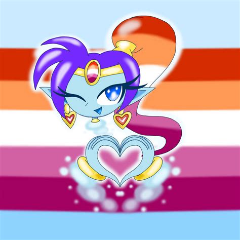 Shantae In Pride Lesbian By Blueshidx On Deviantart