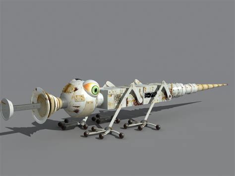 Bug Robot 3d Model By Polygon3d 3docean