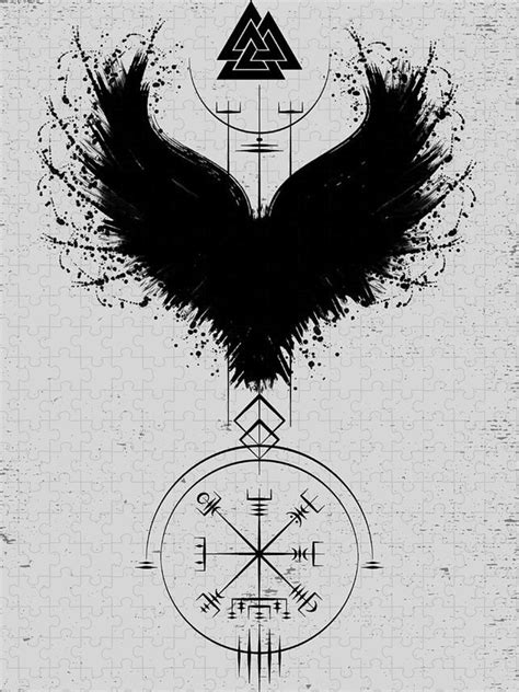 Odins Ravens Symbol