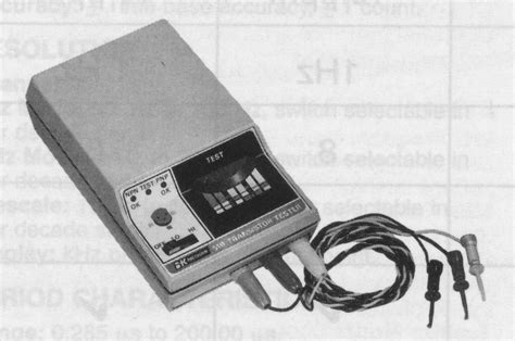 Discontinued Model 510 510 Portable Transistor Tester Discontinued