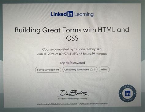 Tetiana Stebnytska On Linkedin Css Html Careergrowth