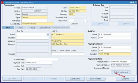 Oracle Applications Oracle Account Receivable AR Functional Training Guide