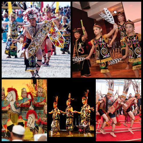 Indonesia Tari Tradisional Pulau Kalimantan