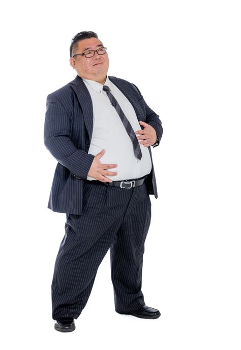 お腹周りに付いた贅肉を気にするスーツ姿の男性の無料の写真素材 Id84587｜フリー素材 ぱくたそ