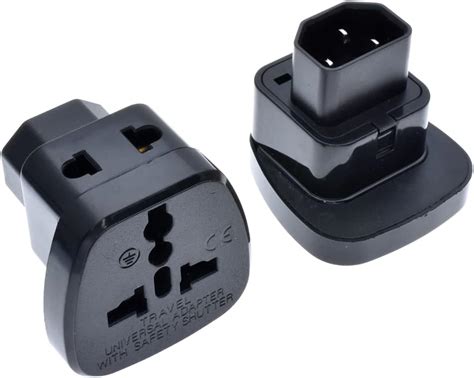 Toptekits Universal C14 To Multi Plug Power Adapter With India Ubuy