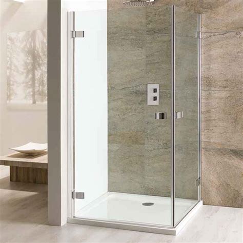 Volente Double Hinged Shower Enclosure 800mm Buy Online At Bathroom City