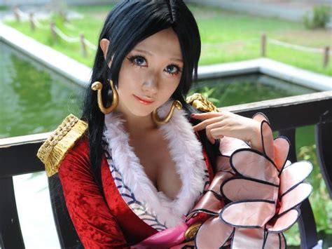 韩国最美海贼王cosplay女帝baby罗宾图集