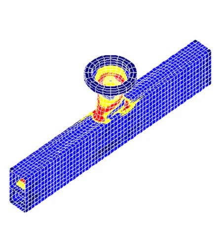 Finite Element Analysis Services Fea Of Air Cooler Header Box Service