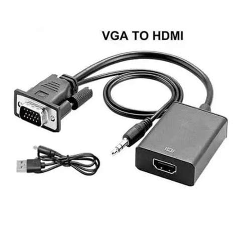 Vga To Hdmi Adapter Converter With Audio Konga Online Shopping