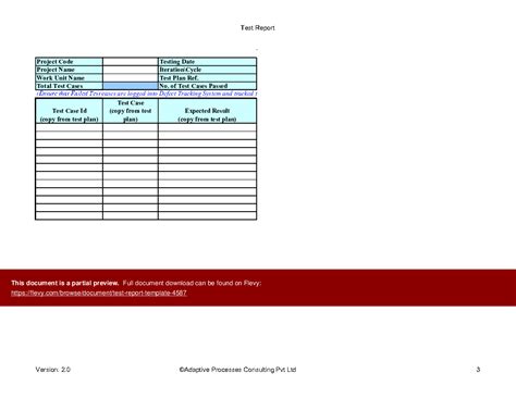 How To Create Test Report In Excel