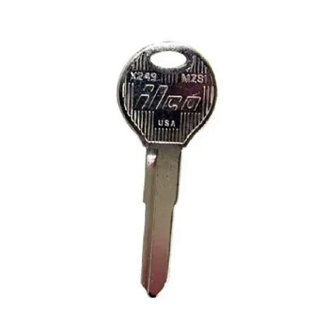 Kaba Ilco Mz31 X249 Xcp10 Ilco Mazda Master Key Blank Pack Of 10 Buy Now