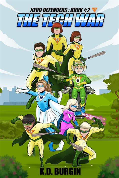 The Tech War Nerd Defenders Book 2 Ebook Burgin K D Kindle Store