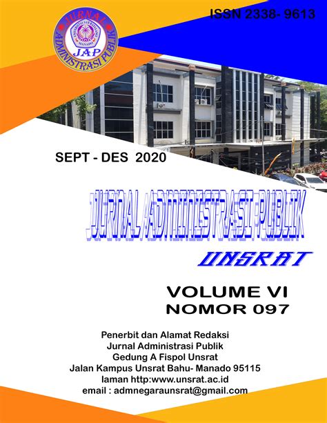 Archives Page 2 Jurnal Administrasi Publik