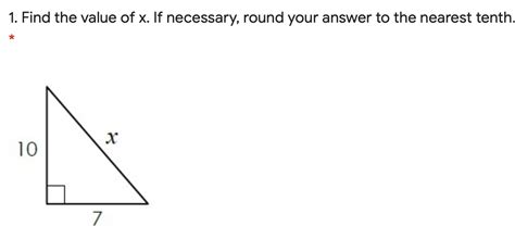 solved 1 find the value of x if necessary round your