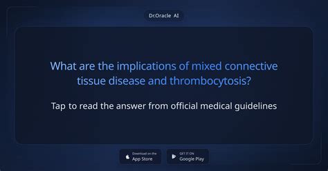 What Are The Implications Of Mixed Connective Tissue Disease And