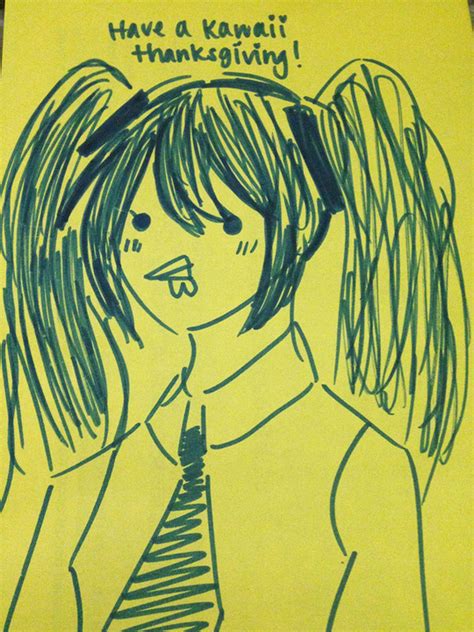 Image 13999 Artistevelynbeep Hatsunemiku Streamerdorb Thanksgiving