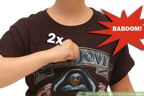 How To Do The Boom Snap Clap Hand Game 14 Steps With Pictures