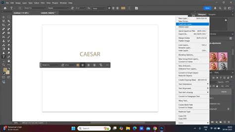 How To Rotatetilt Text In Photoshop Step By Step Guide
