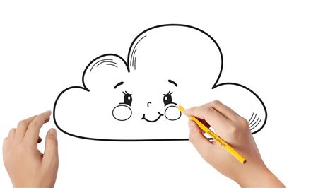 C Mo Dibujar Una Nube Dibujos Sencillos