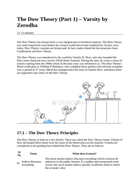 The Dow Theory Pdf