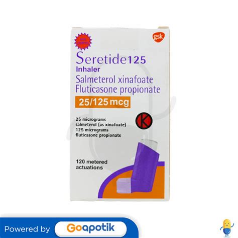 Seretide Inhaler Diskus 100 2 Box 1 Diskus Box Obat Rutin Kegunaan