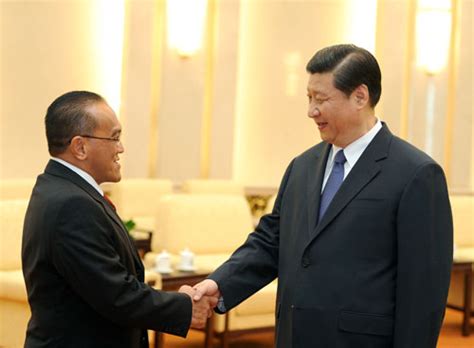 习近平会见印尼客人