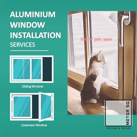 Aluminium Window Install Repair Pasang Tingkap Handyman Furniture
