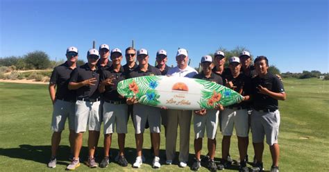 ASU Mens Golf Sun Devils Win First Tournament At Maui Jim