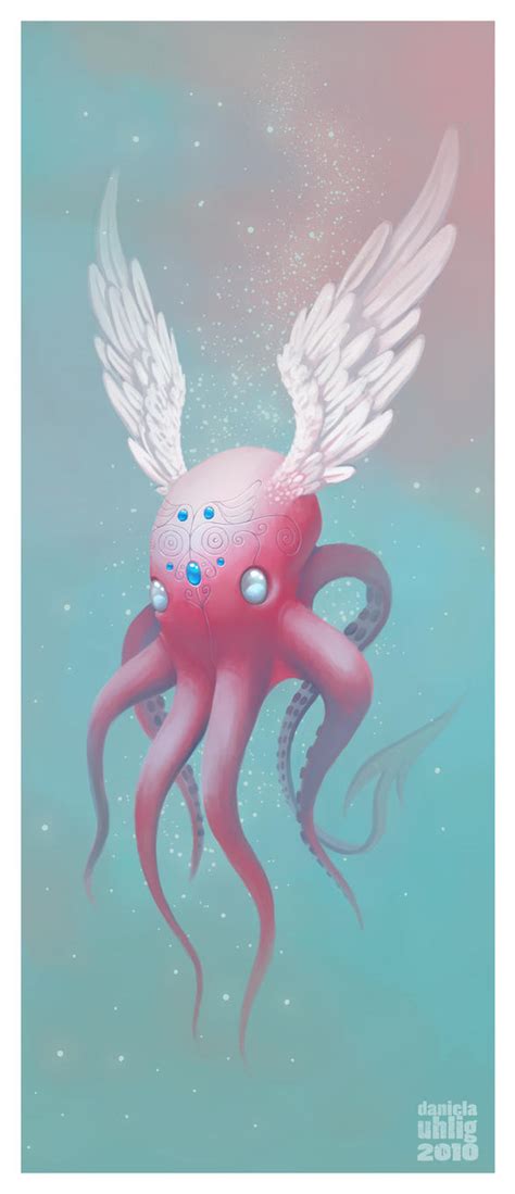 Flying Octopus By DanielaUhlig On DeviantArt
