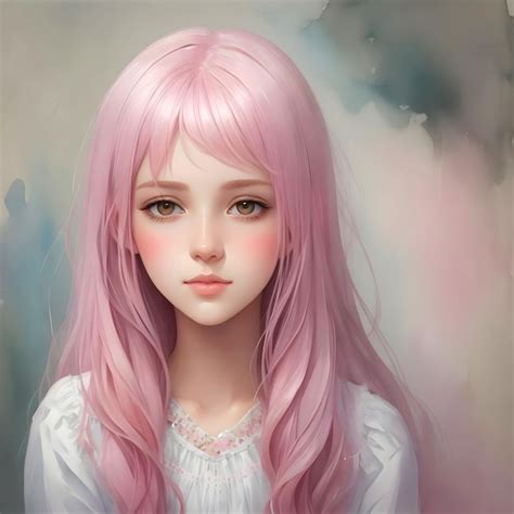 Premium Ai Image Anime Goddess Beautiful Attestation Ai Generated Art