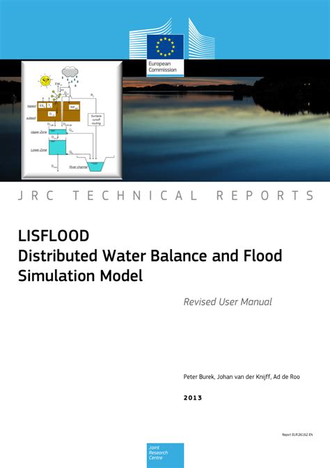 Pdf Lisflood Distributed Water Balance And Flood Simulation Model Revised User Manual