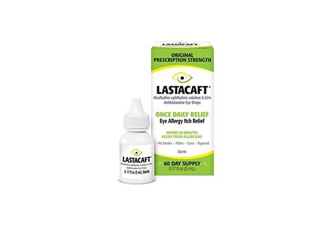 Lastacaft Once Daily Eye Allergy Itch Relief Drops 017 Fl Oz5 Ml