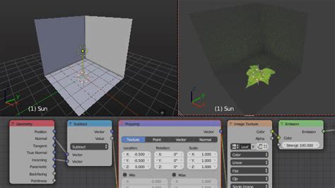 Texturing Correct Vector Input To Map Texture Light In Cycles