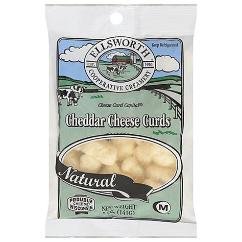 Ellsworth Cheddar Cheese Curds Packaged Cheese Ingles Markets