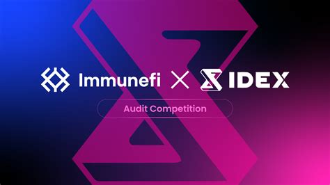 Idex Launches 45 000 Boost On Immunefi