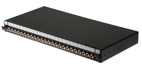 RS PRO Port ST Multimode Fibre Optic Patch Panel With Ports Populated U RS Components