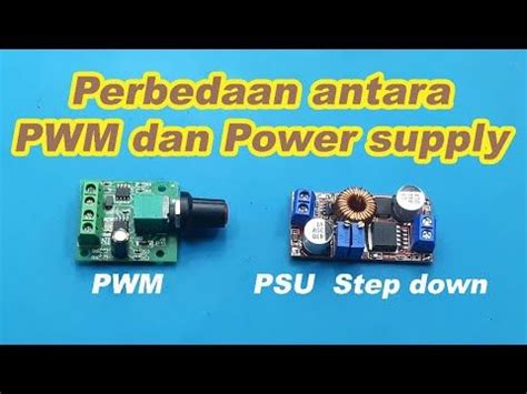 Perbedaan PWM Dengan Power Supply Skematik PWM 2A 30W PWM 1803BK Power Supply Power Supply