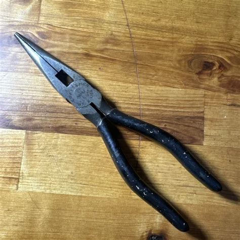 VINTAGE CRAFTSMAN WF Long Needle Nose Pliers W Side Cutters USA PicClick UK