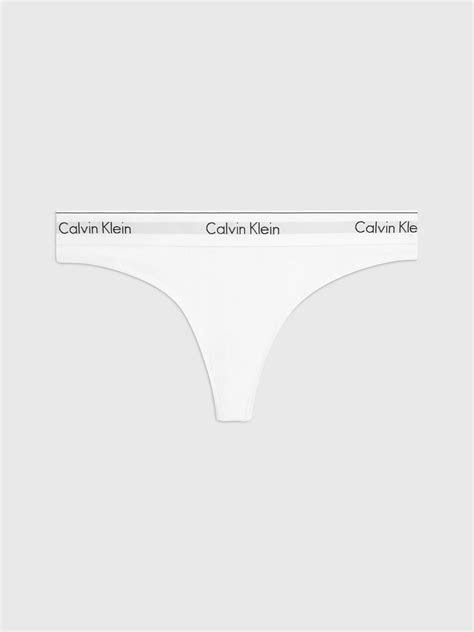 Calvin Klein Modern Cotton Thong White