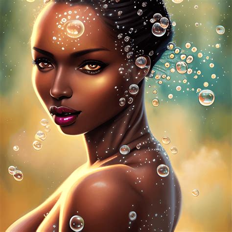 Beautiful Brown Skin Woman · Creative Fabrica